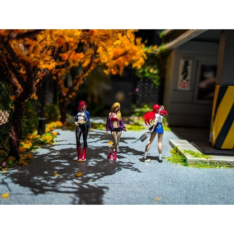 1/64 scale Mini Figures (Model Series) for Dioramas, Architecture ...