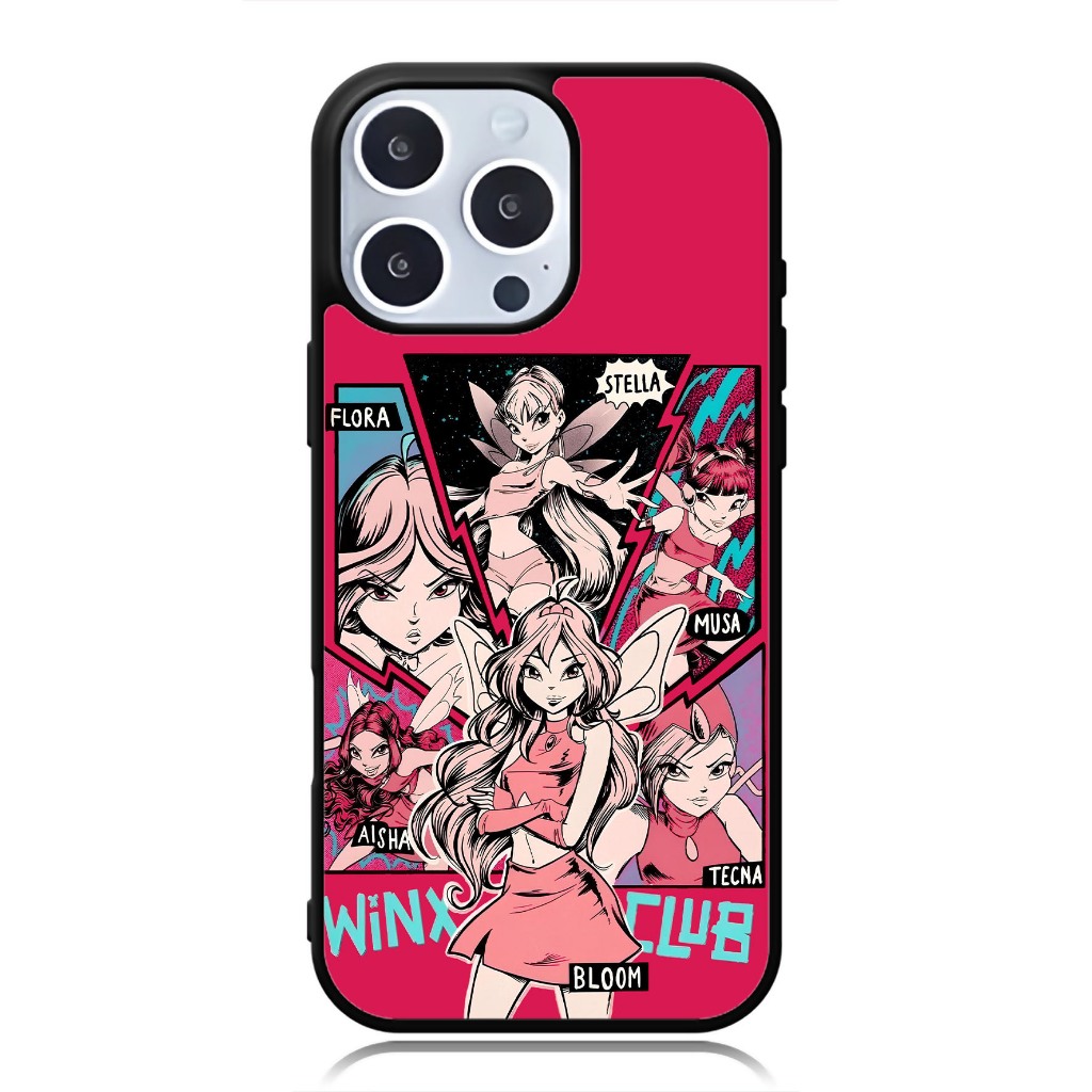 Case iphone 17 16 15 14 13 12 11 X Xs Xr Pro Max Mini Plus Winx Club ...