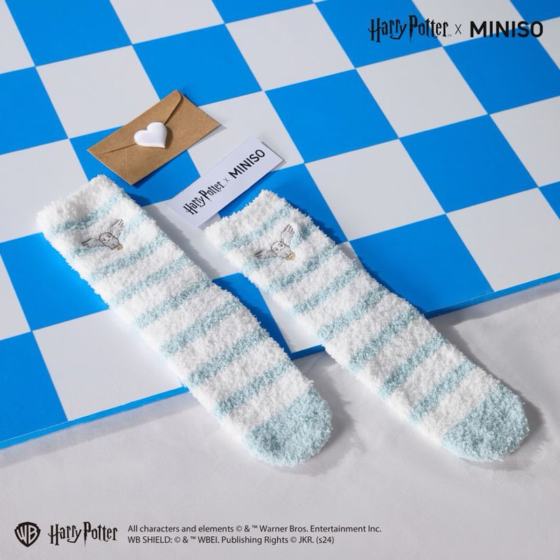 Miniso Harry Potter House Socks Hedwig | Shopee Malaysia