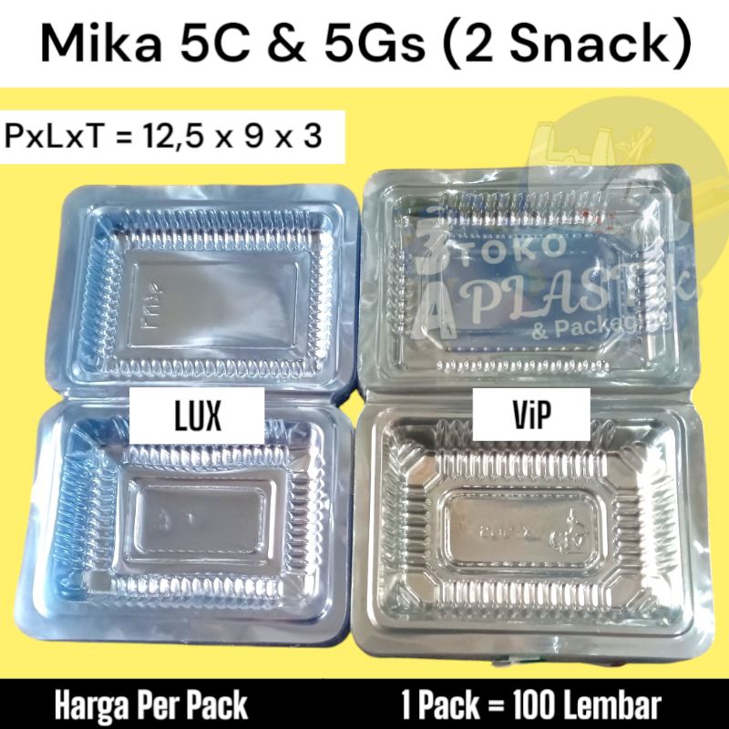 Mika VIP 5GS / MIKA SNACK CONTENTS 2 / MIKA FOOD / MIKA CAKE (100 pcs ...