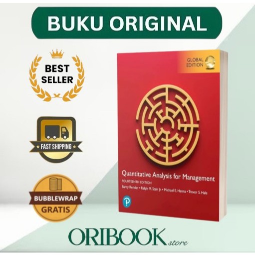 ORIGINAL QUANTITATIVE ANALYSIS FOR MANAGEMENT 14ED / 14TH EDITION ...