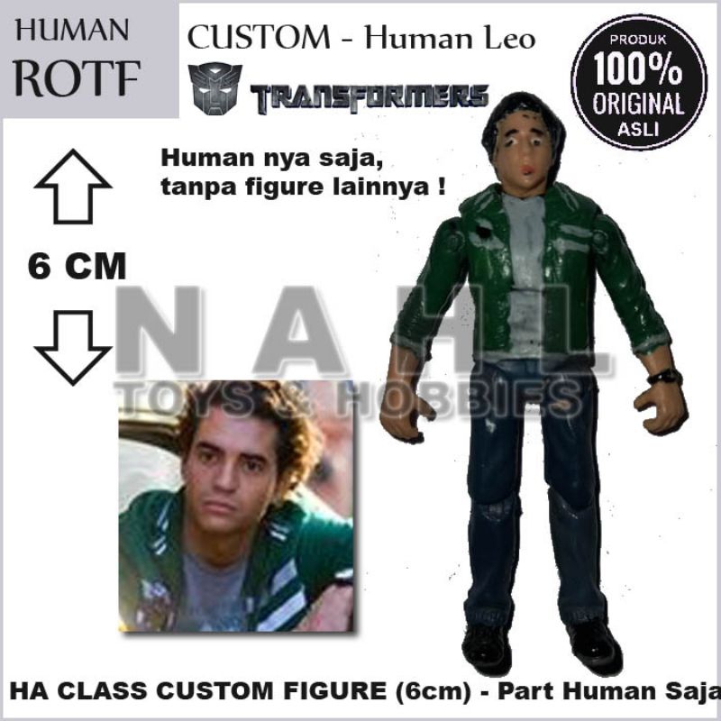 Human Leo (ROTF) - Custom from Human Sam Release Transformers Human ...