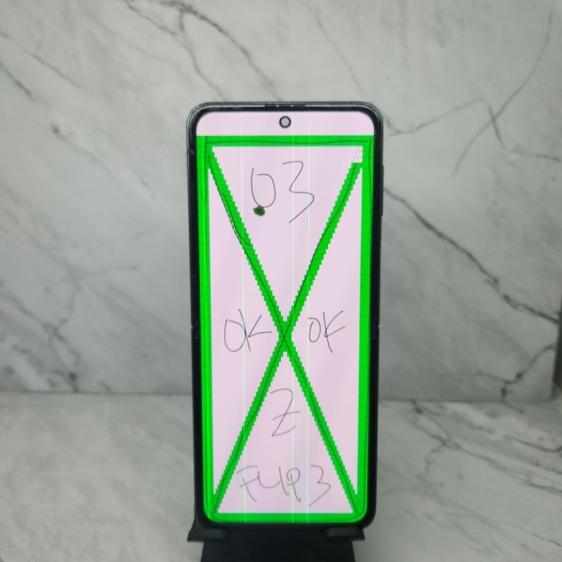 LAYAR Lcd Samsung Z Flip 3 Sm F711B Original Main Screen Turn Signal ...