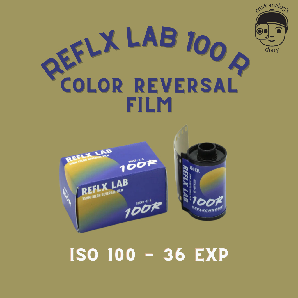 Reflx Lab 100R Roll Film Slide 35mm ISO 100 36exp Color Reversal Film ...