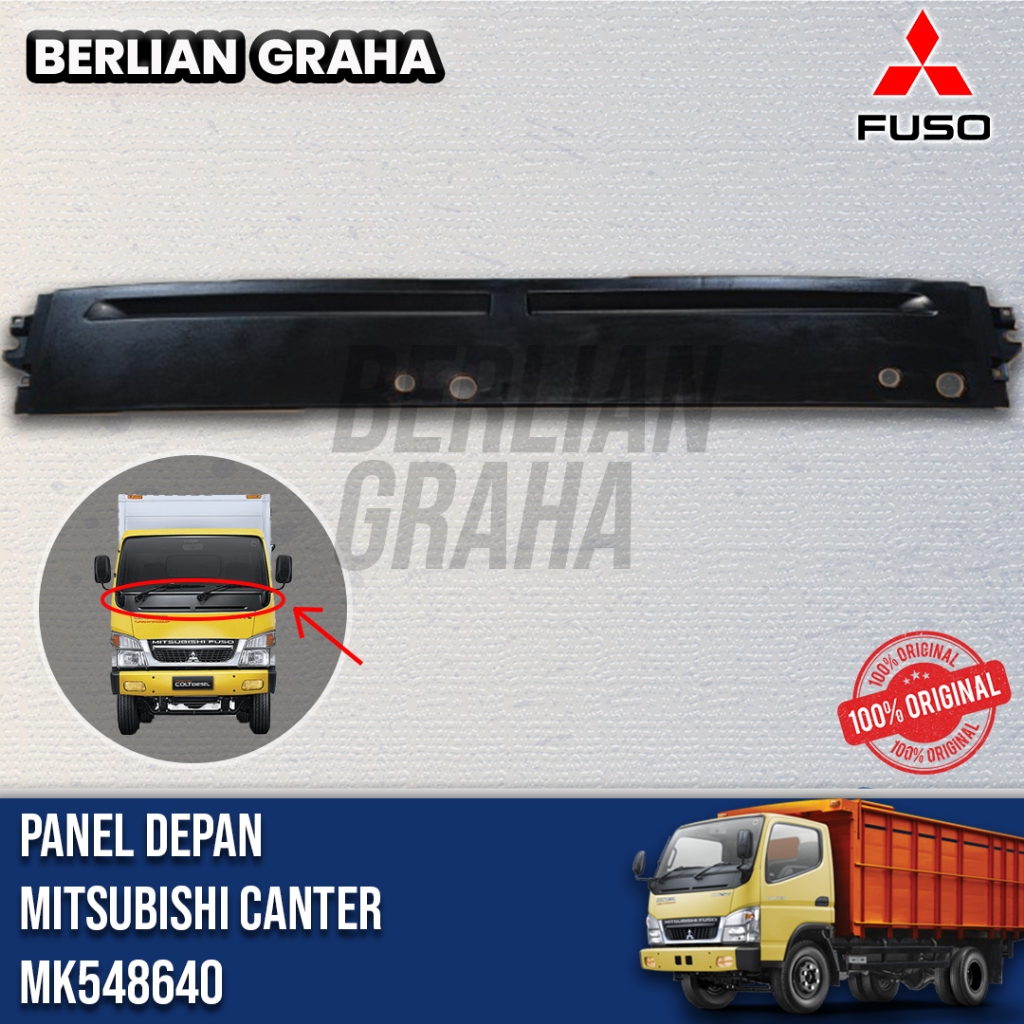 Original Mitsubishi Canter Windshield Lower Garnish Front Panel ...