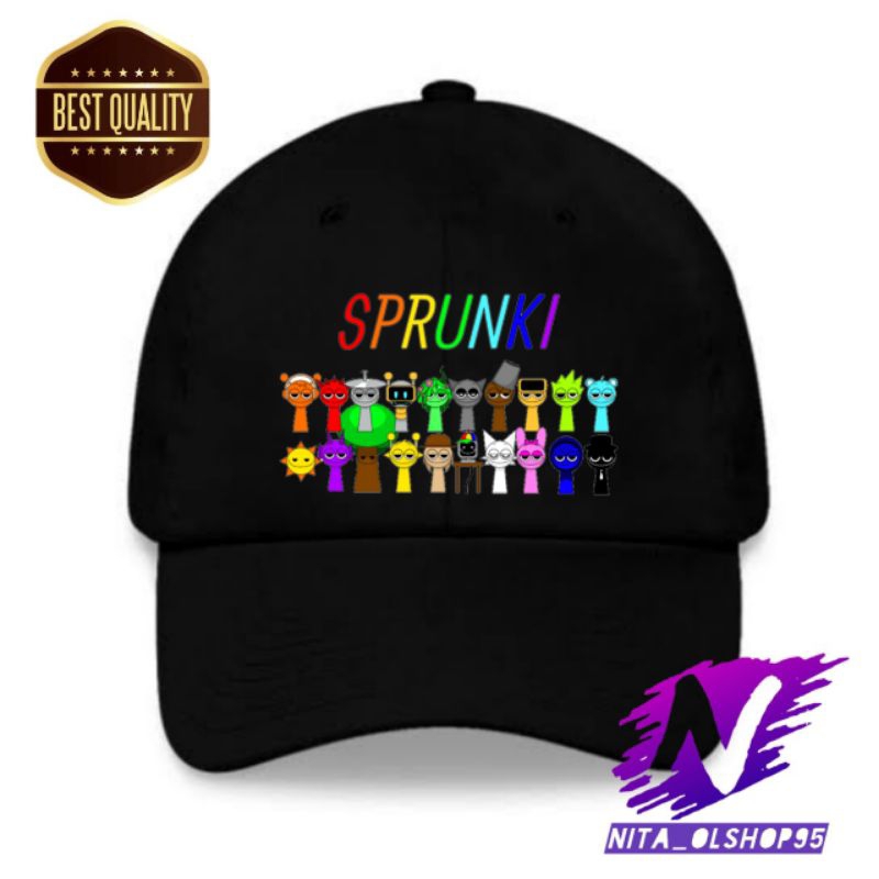 Sprunki children's baseball cap | Shopee Malaysia