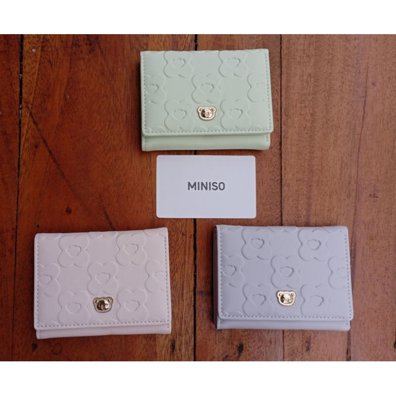 [MINISO Original FOLDING WALLET] MINISO ORI NEW | Shopee Malaysia
