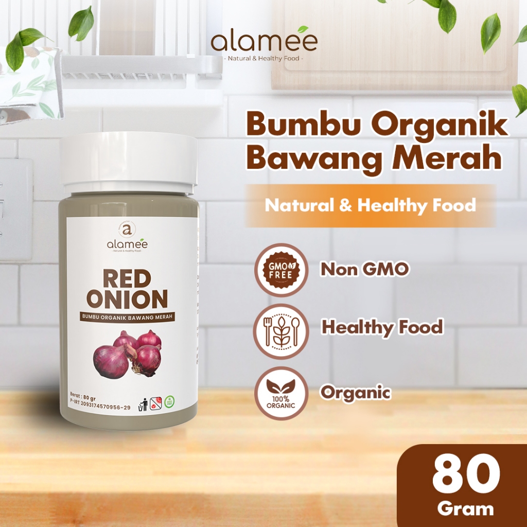 MERAH Alame Red Onion Powder Red Onion Seasoning Powder Organic Kitchen ...