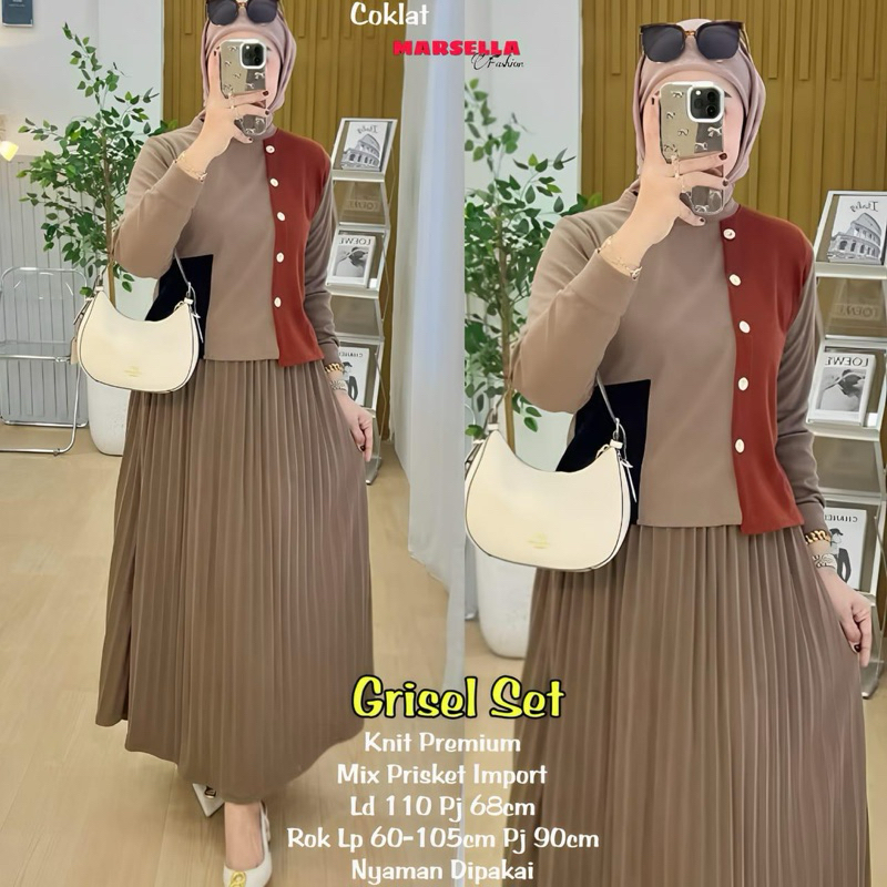 Grisel SET • MIURA SET ORIGINAL BY MARSELLA | Shopee Malaysia