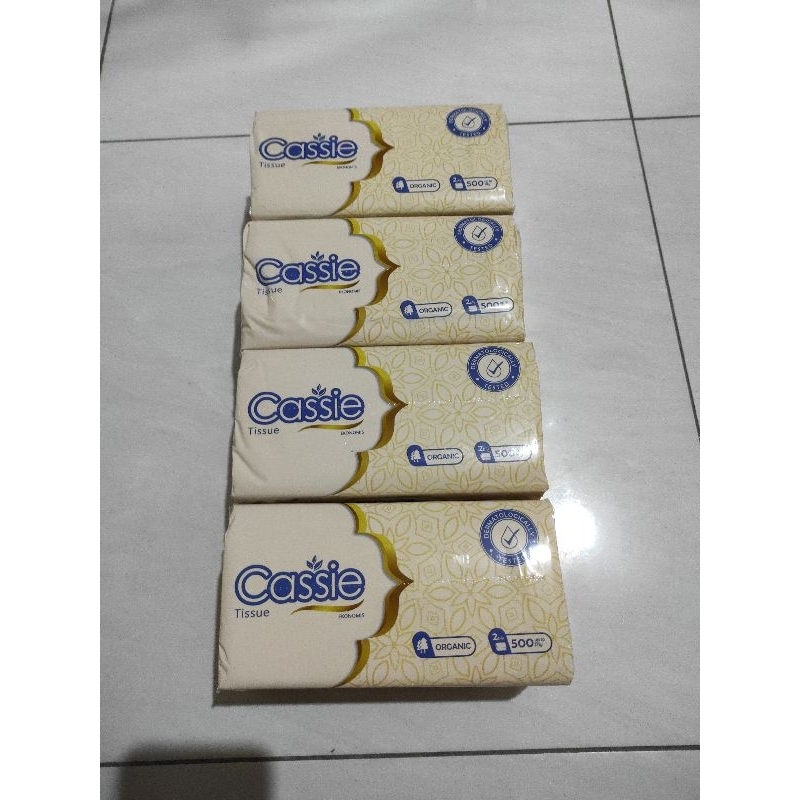 Cassie Organic Brown Tissue 500 pieces/fine tissue/soft tissue/face ...