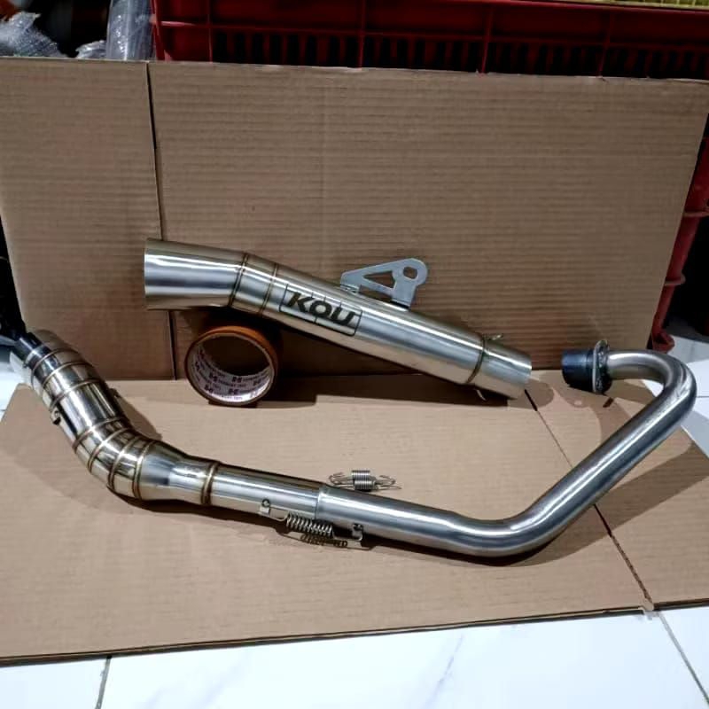 Raider 150Carb/Fi Super Open KOU pipe 51mm Fullsystem | Shopee Malaysia