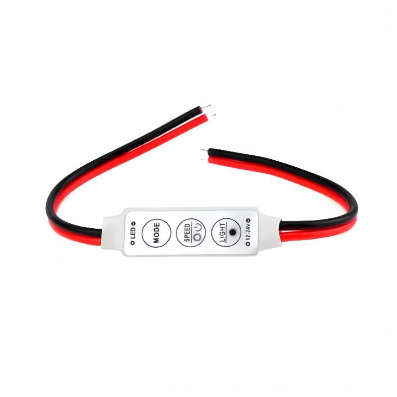 Led Dimmer Module Controller Light Regulator Strip Dimmer 12-24V 6A ...