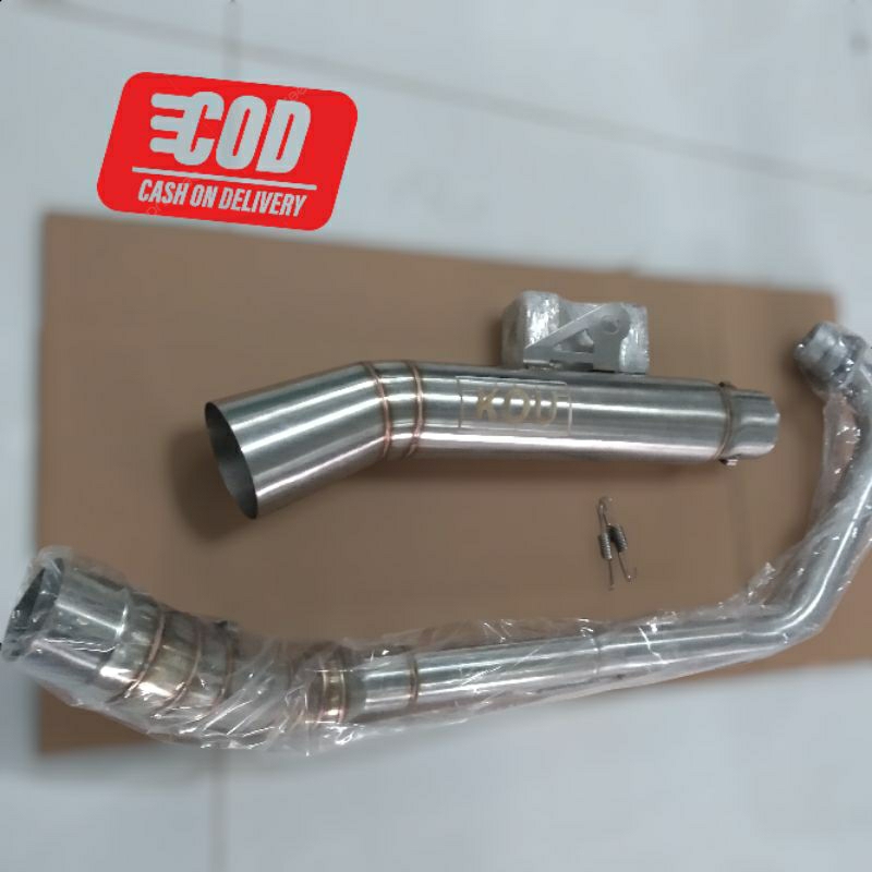 (P)Big Elbow KOU MAHACHAI conical exhaust pipe Muffler open tmx 125 155 ...