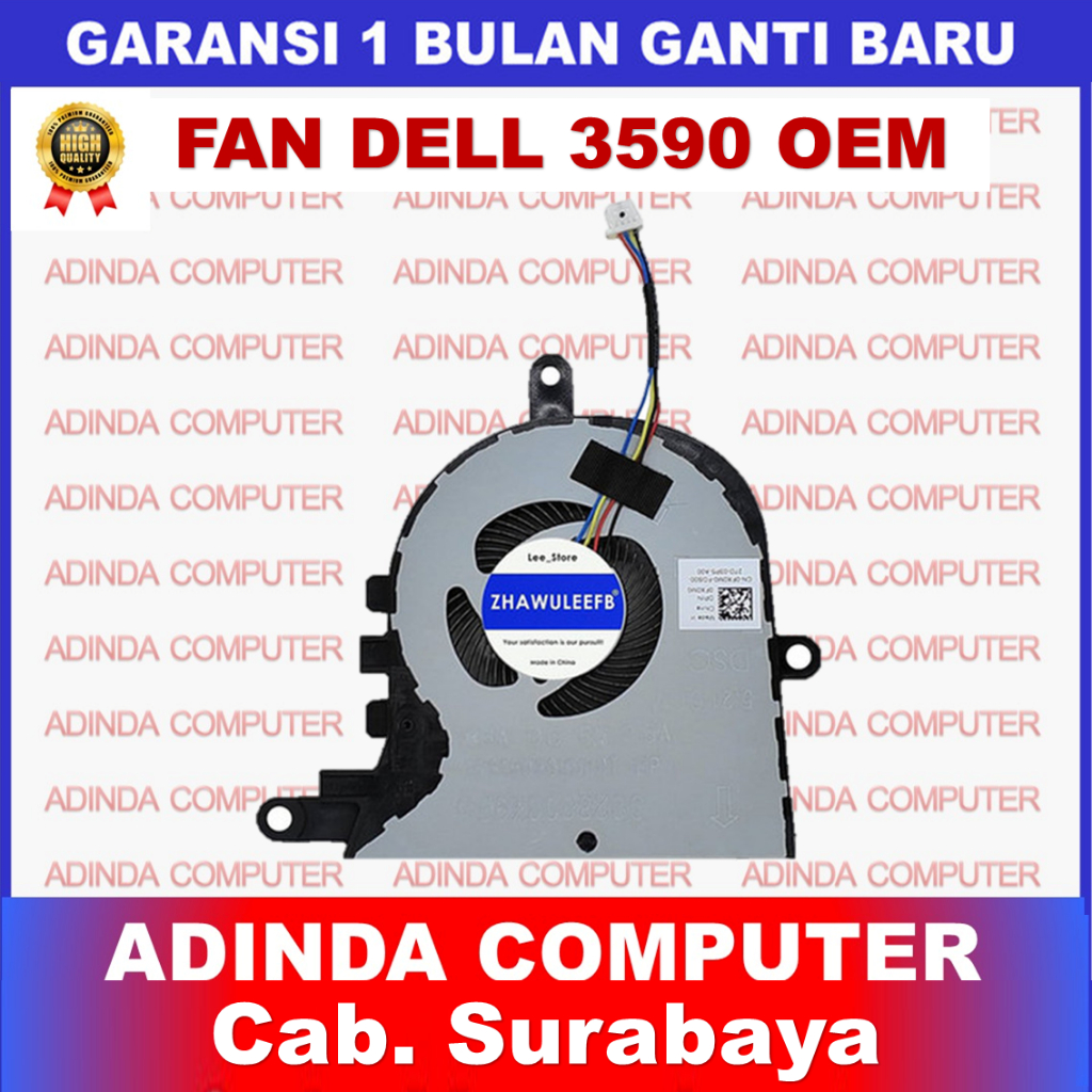 Dell Latitude Fan 3590 E3590 Inspiron 15-3580 15-3581 15-3585 15-3593 ...