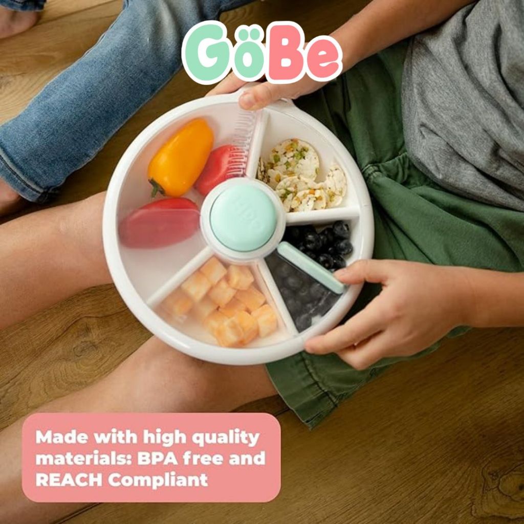 Gobe Kids Large Snack Spinner - Snack Container - Children's Snack ...