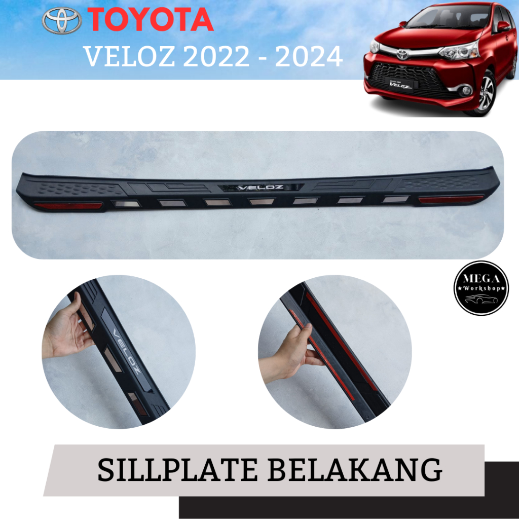 Veloz Car Rear Step Sillplate 2022 - 2024 | Shopee Malaysia