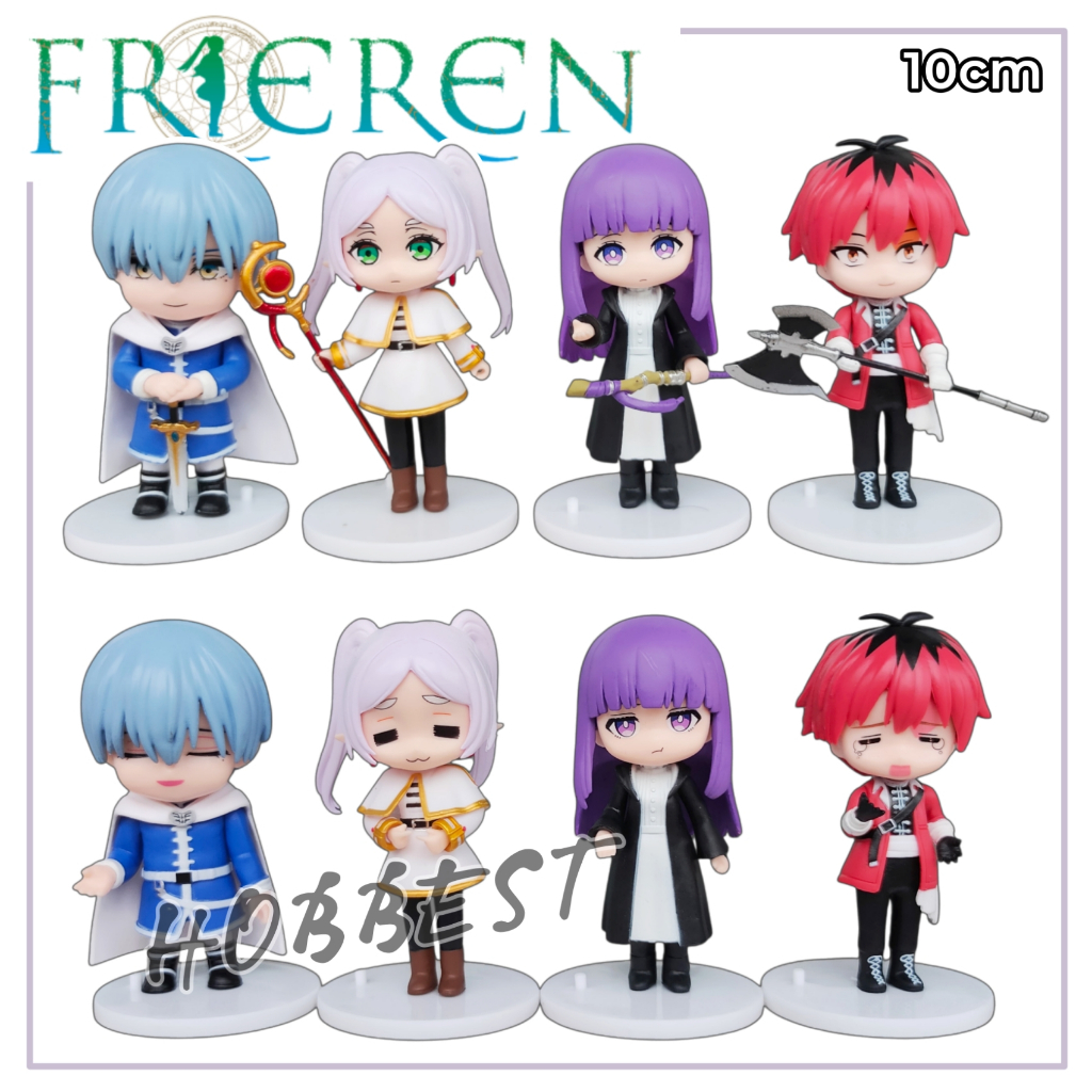 Frieren Action figure: AFTER THE END set - Miniature Cake Topper ...