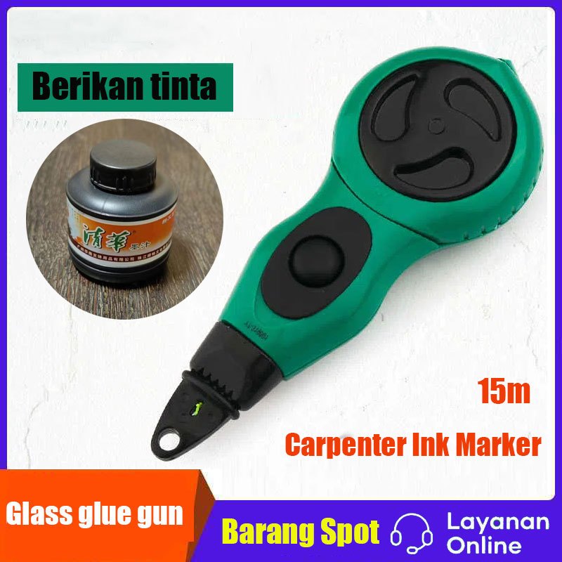 Carpenter Ink Marker Thread 15m / Drawing Line Automatic Manual Thread ...