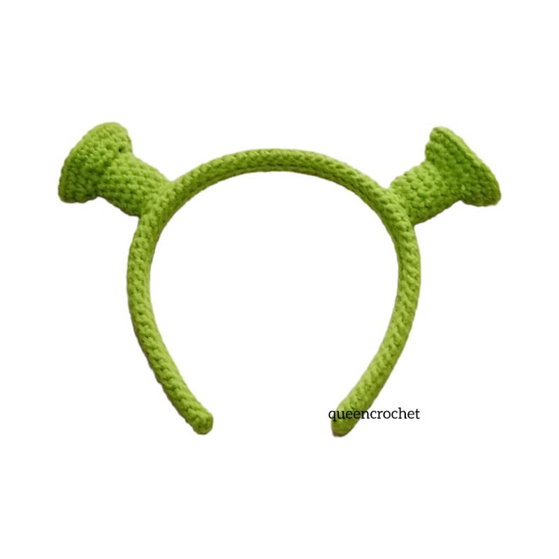 Crochet Shrek Headband | Shrek knit headband | Cosplay Headband | Cute ...