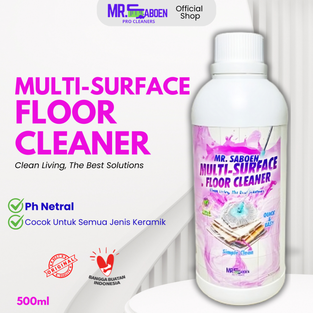 Mr.saboen - Multi Surface Floor Cleaner Cleaning Ceramic, Granite ...