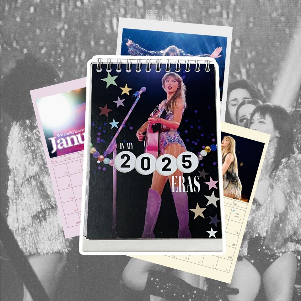 2025 Taylor's Version Calendar (Taylor Swift Calendar 2025) | Shopee ...