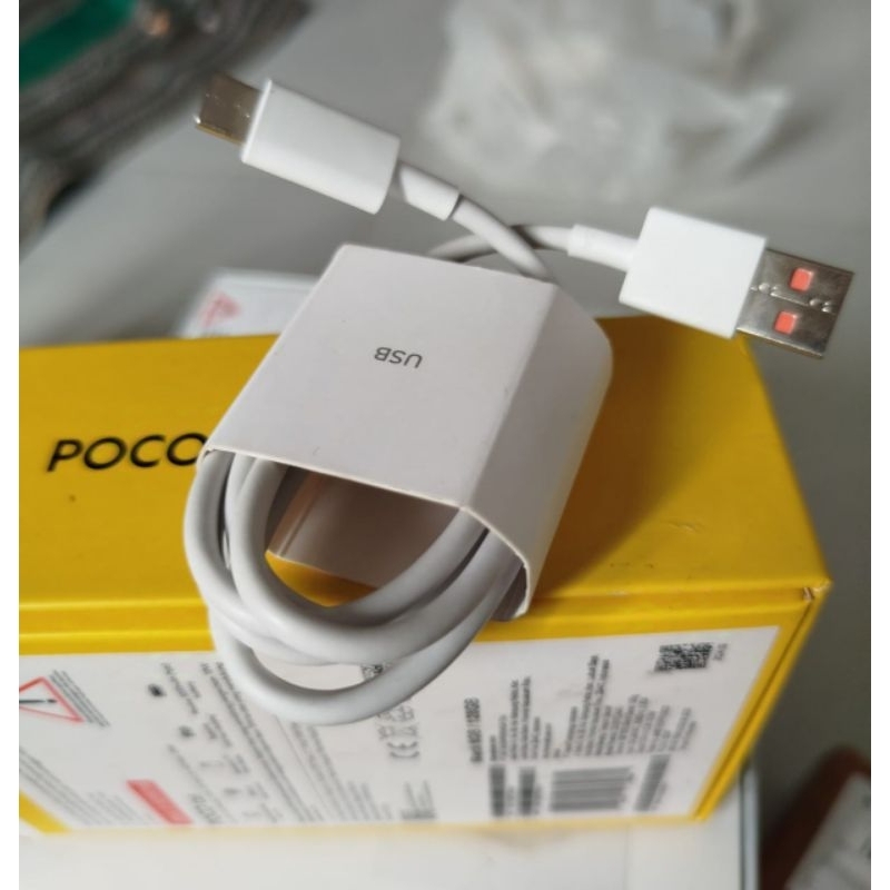 Original poco 33 watt turbo desimal cable | Shopee Malaysia