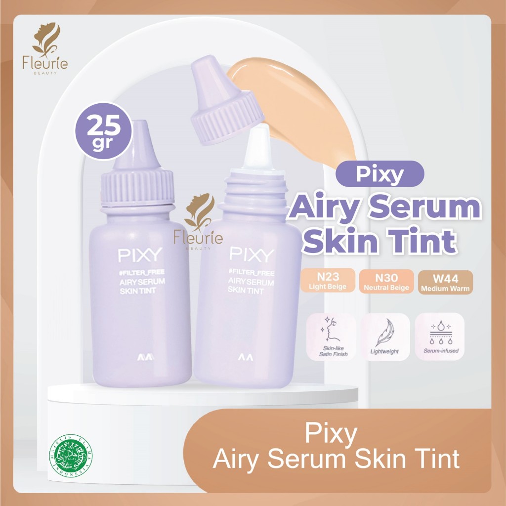 PIXY Airy Serum Skin Tint 25gr - Liquid Foundation Light Long Lasting ...
