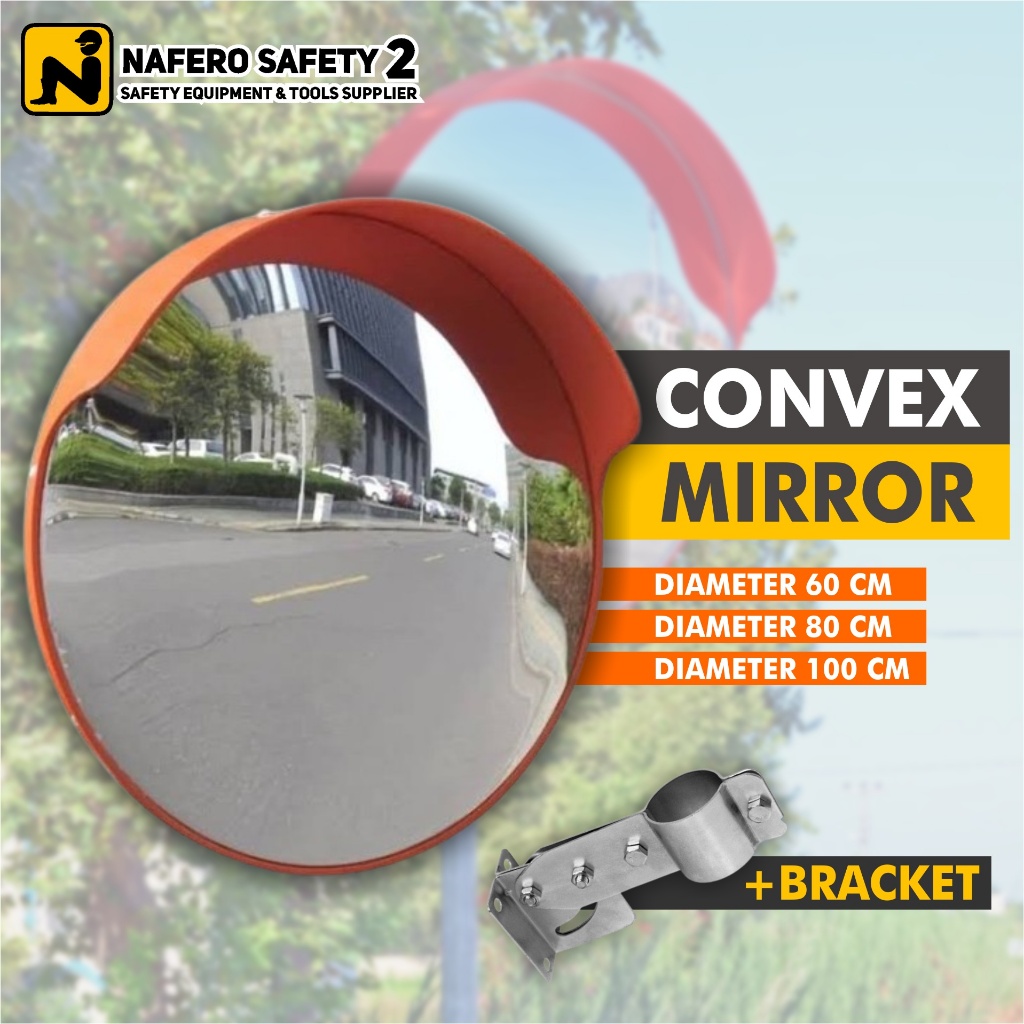 Convex Mirror Bend Safety Convex Mirror 60 CM | Shopee Malaysia