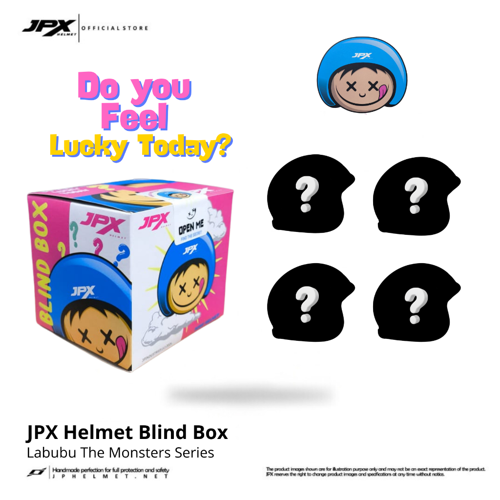 Jpx Helmet Labubu Series - Set Box | Shopee Malaysia