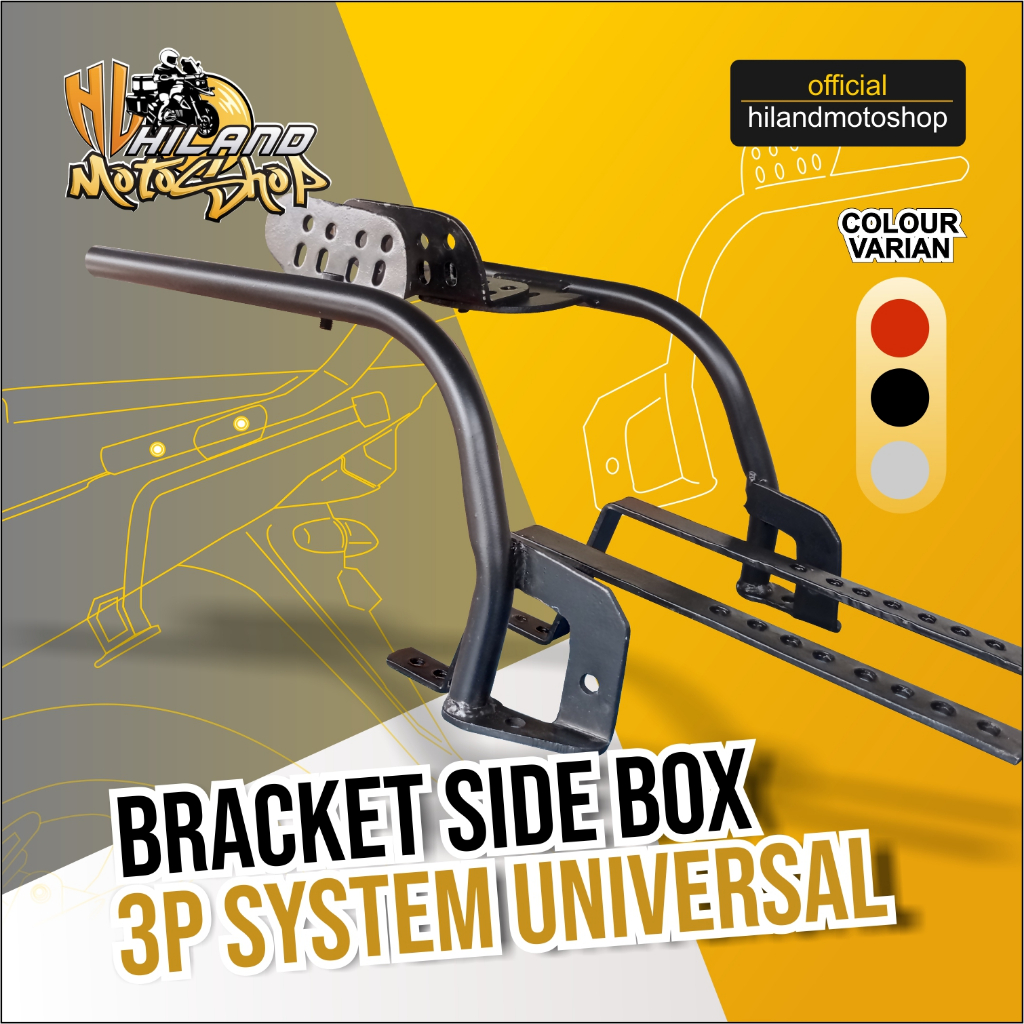 Sidebox Breket Shad SH 23 SH 35 SH 36 system 3p Universal Universal ...