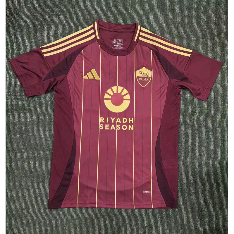 Roma HOME FOOTBALL JERSEY NEW 2025 GRADE ORI | Shopee Malaysia