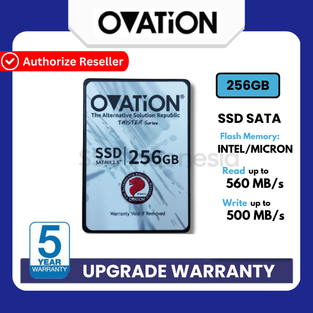 Ovation SSD 256GB 2.5" SSD SATA SSD Internal SSD SATA3 SSD Comparable ...