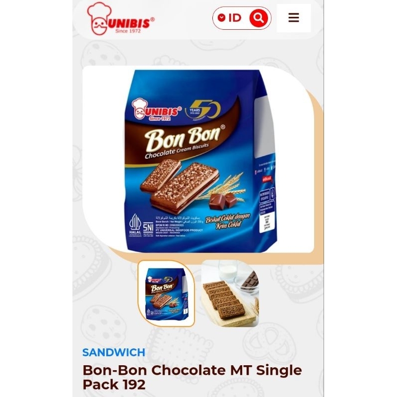 Bon-bon CHO contains 20 pcs × 20 gr Chocolate Snack | Shopee Malaysia