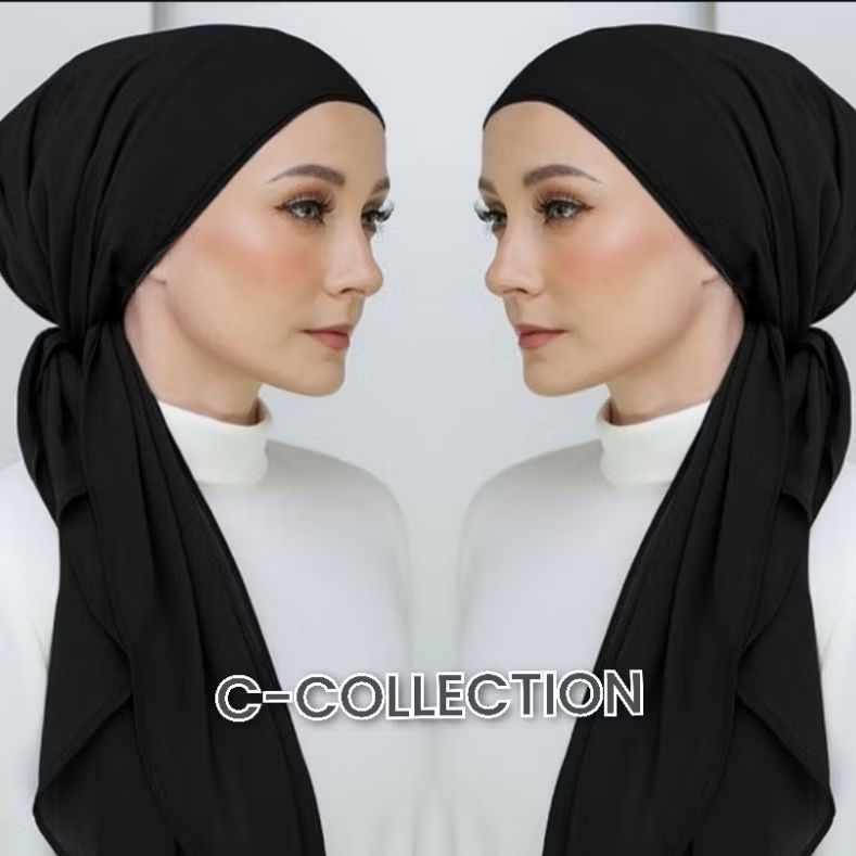 INSTANT TURBAN PREMIUM CERUTY BABYDOLL/LOWKEY QWEEN/PASHMINA INSTANT ...