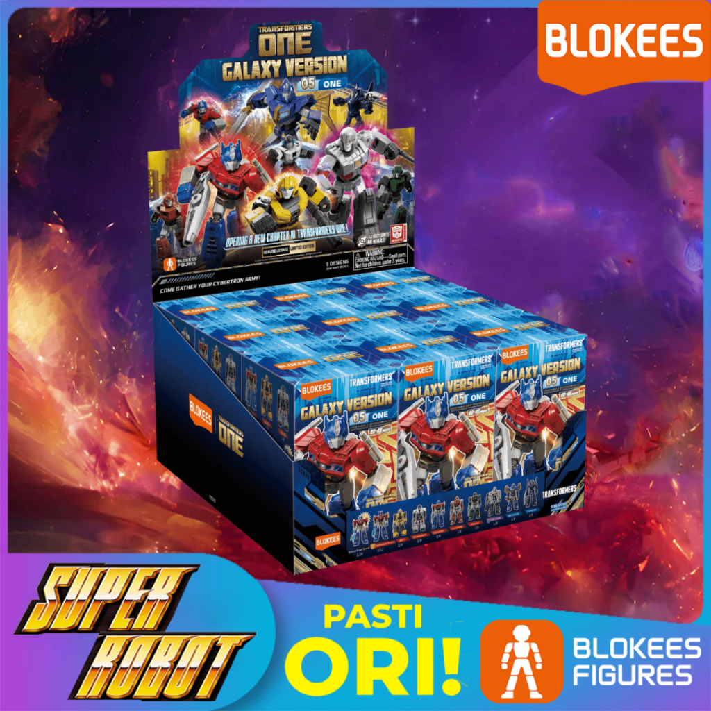 Blokees Blind Box Figures [1 Large Box contains 9 pcs] Transformers GV ...