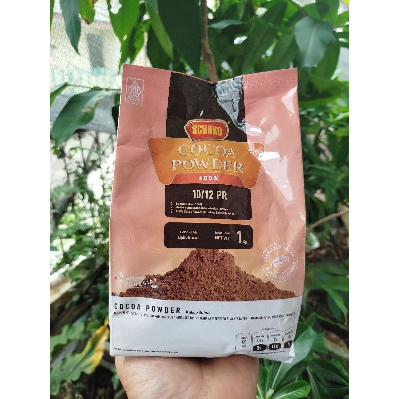Schoko Cocoa Powder PR Low Fat 10/12 Packaging 1kg | Shopee Malaysia