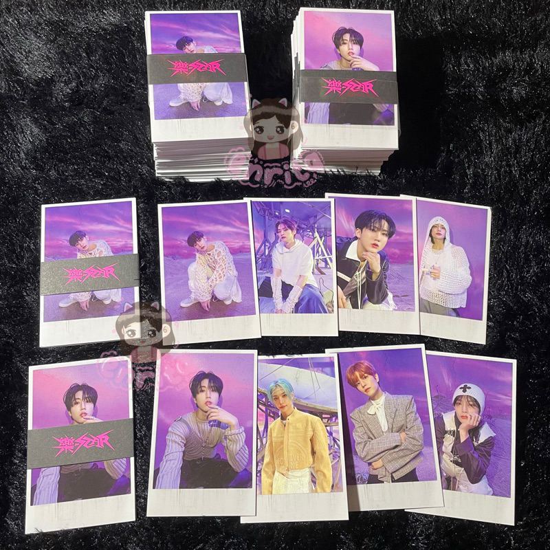 Official PC Straykids SKZ Rockstar Pattern Set (Hyung/Maknae) Contains ...