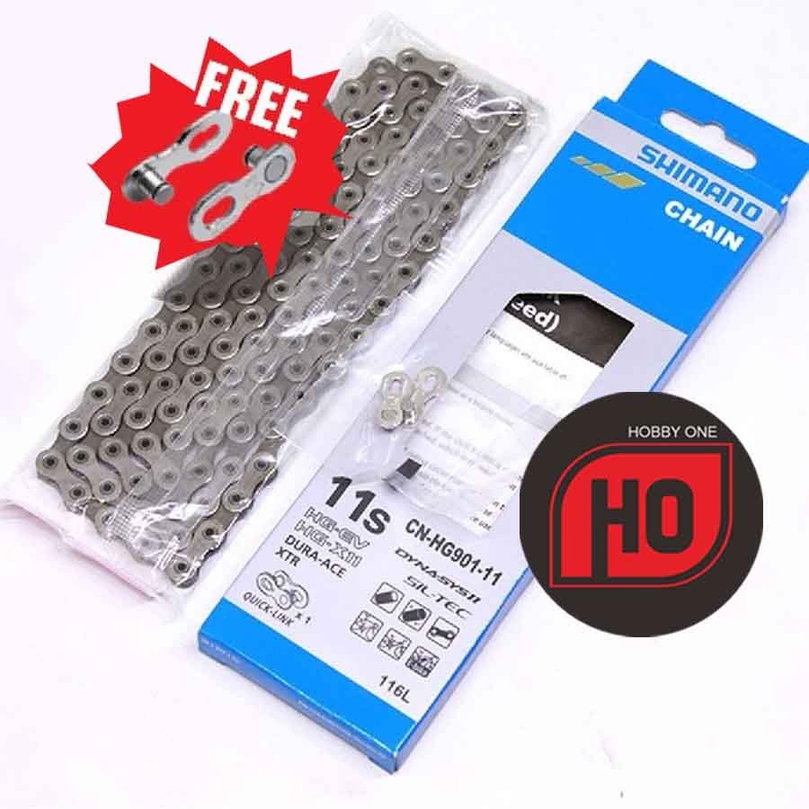 SHIMANO DURA ACE XTR CN-HG901 - 11 Speed Super Narrow - Chain Chain ...