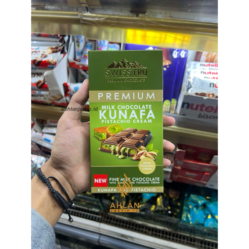 VIRAL DUBAI CHOCOLATE!! || SWISS FRU PREMIUM CHOCOLATE || ORIGINAL ...