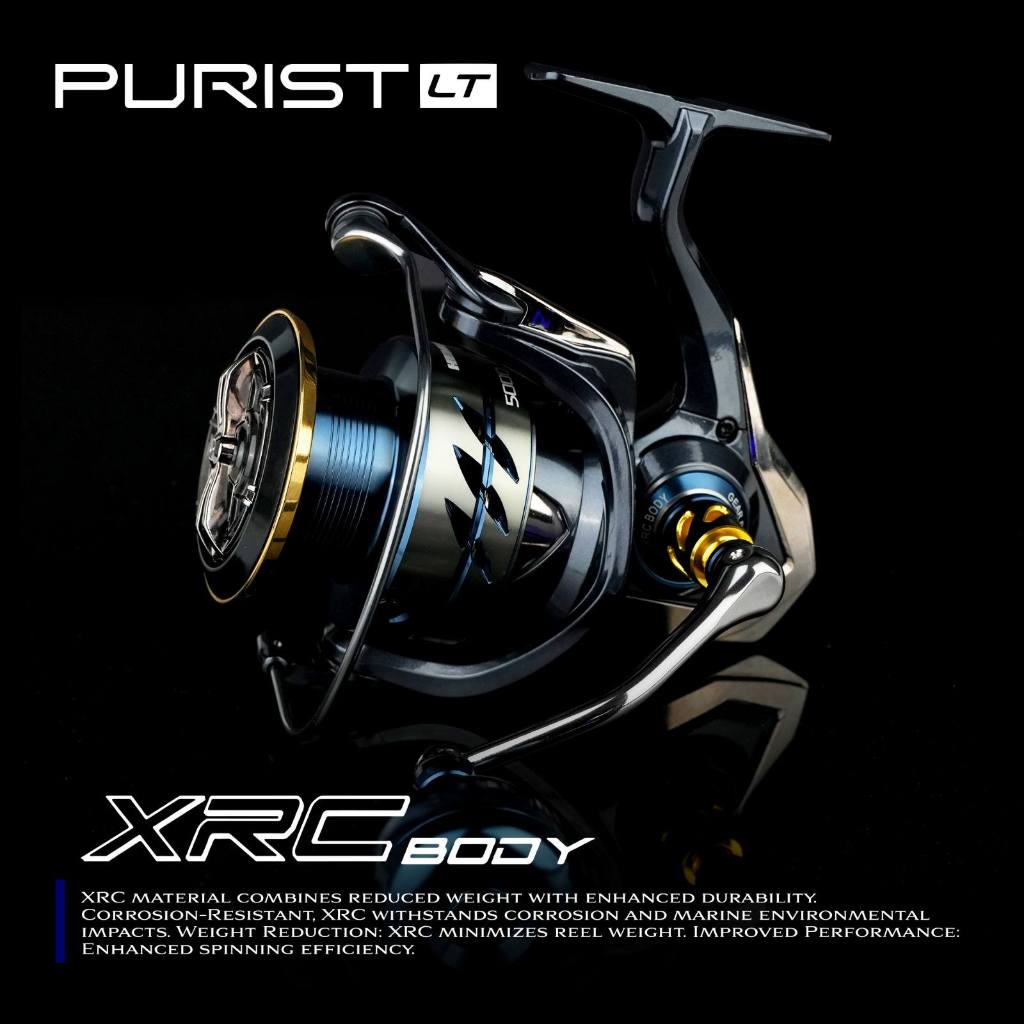 Spinning HEMUS PURIST LT Reel (POWER HANDLE) | Shopee Malaysia