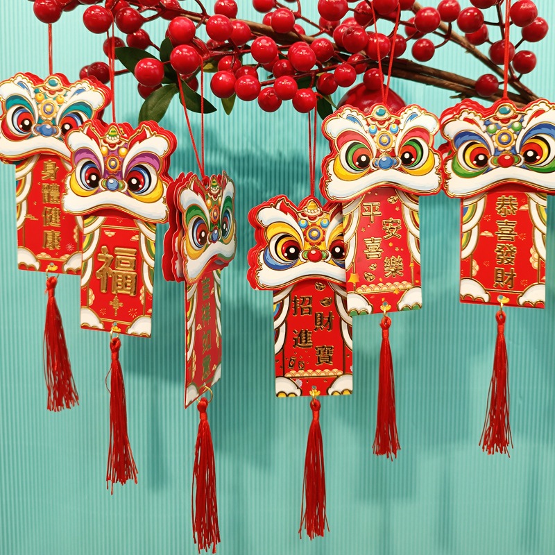 6pcs Mini Angpao Chinese New Year Tree Decorations. Chinese New Year ...