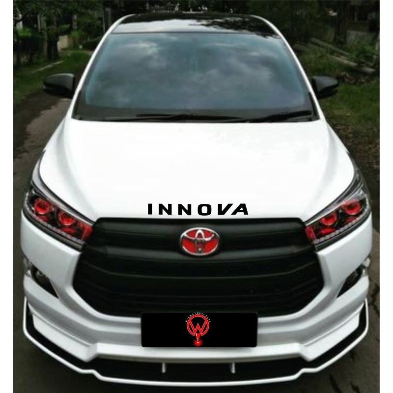 Innova Reborn Emblem / Acrylic Emblem / Embossed Emblem / Toyota Innova ...