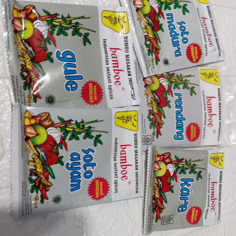 Bamboe instant cooking seasoning 22g | Shopee Malaysia