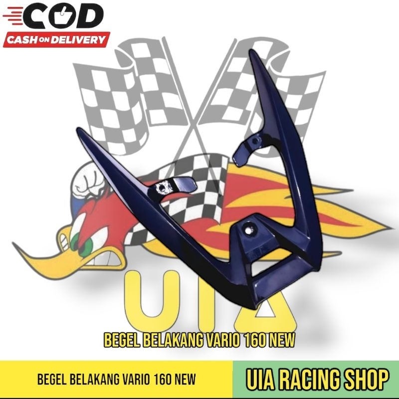 Honda Vario 160 K2S Rear Planger Stirrups Honda Vario 160 Rear Handle ...