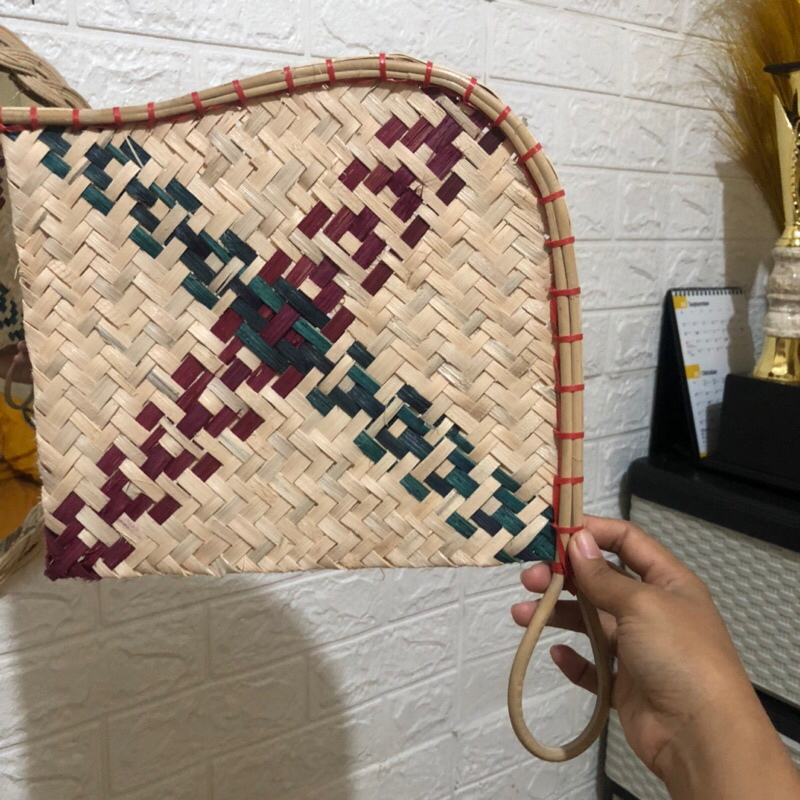 Bamboo HAND FAN / SATE FAN | Shopee Malaysia