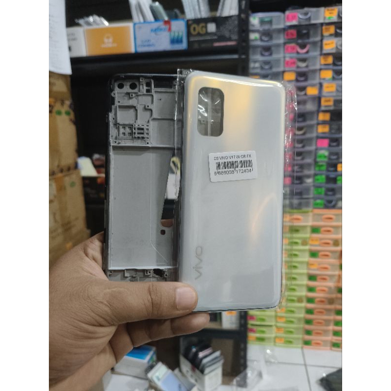 Casing housing casing full set Vivo v17 / Vivo v19 frame + Bezel ...