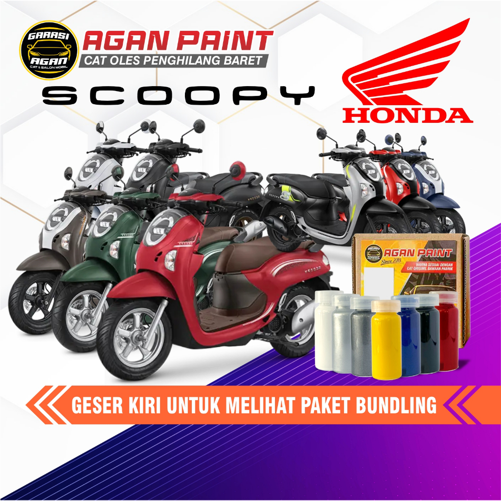 Scoopy Scratch Removal Paint Honda Scoopy Motorcycle Topical Paint All ...