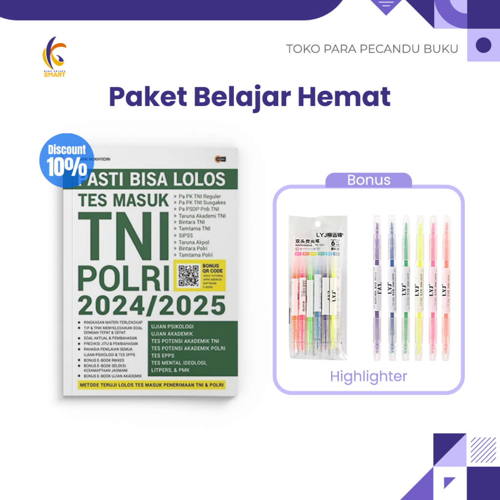 (Free Highlighter) Reference Book - Can Definitely Pass the 2024/2025 ...