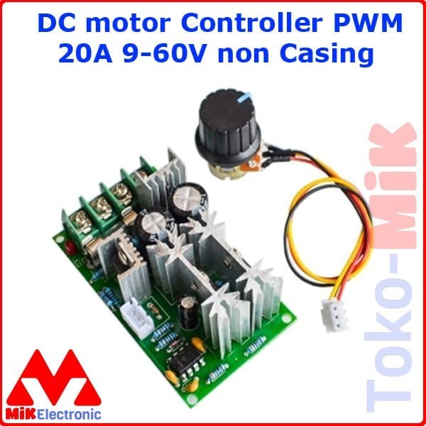 Pcb LED MOTORCYCLE MODULE DIMMER CONTROLLER PWM 20A DC 9-60V NON CASING ...