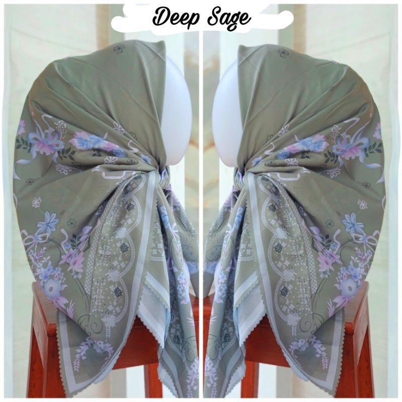Voal deep sage Motif | Shopee Malaysia